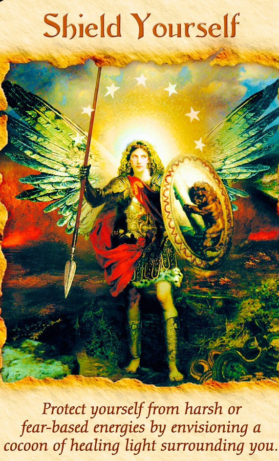 Archangel Michael ~ Shield Yourself: “Protect yourself from harsh or f ...