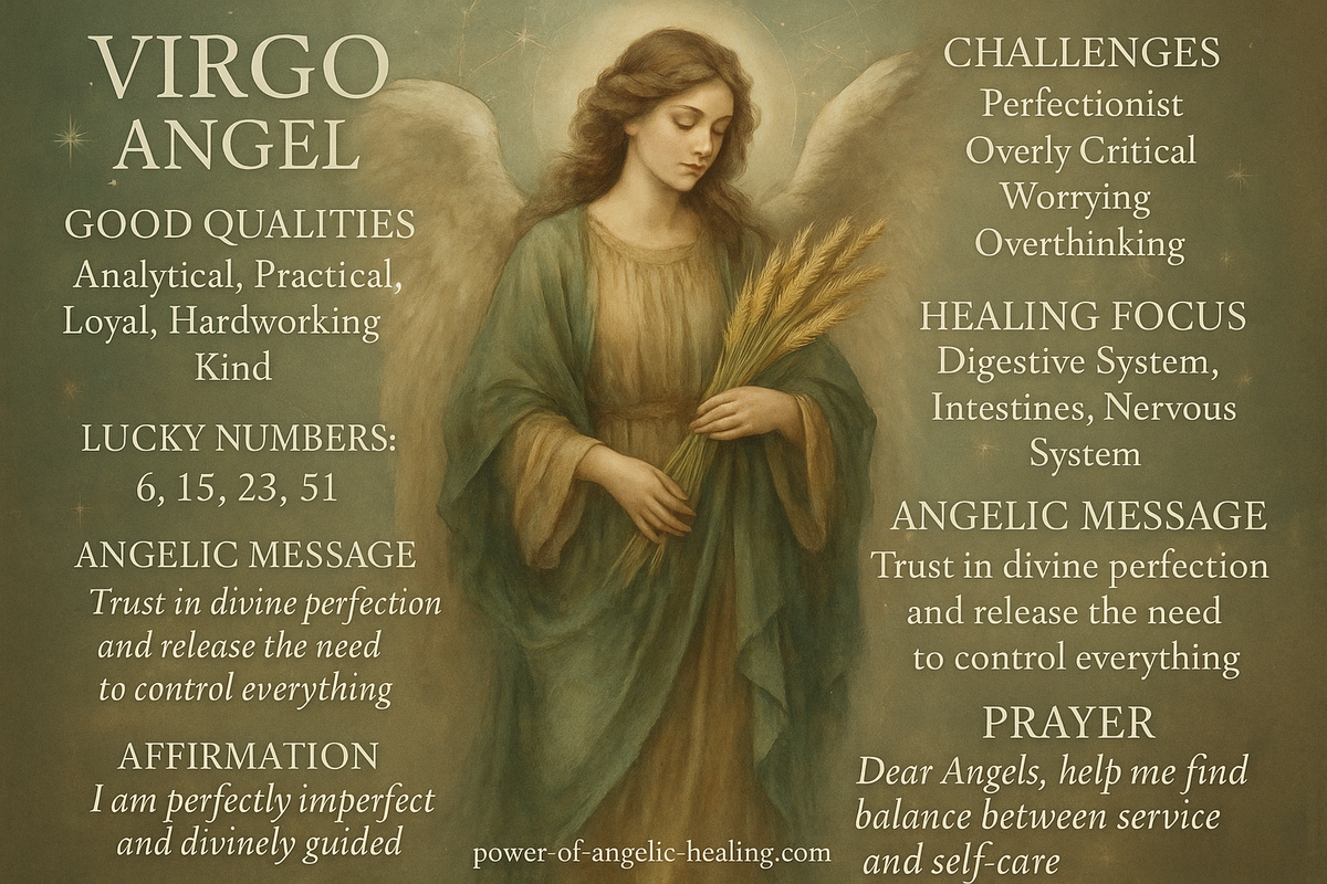 Angel of Virgo ♍️ – Power Of Angelic Healing