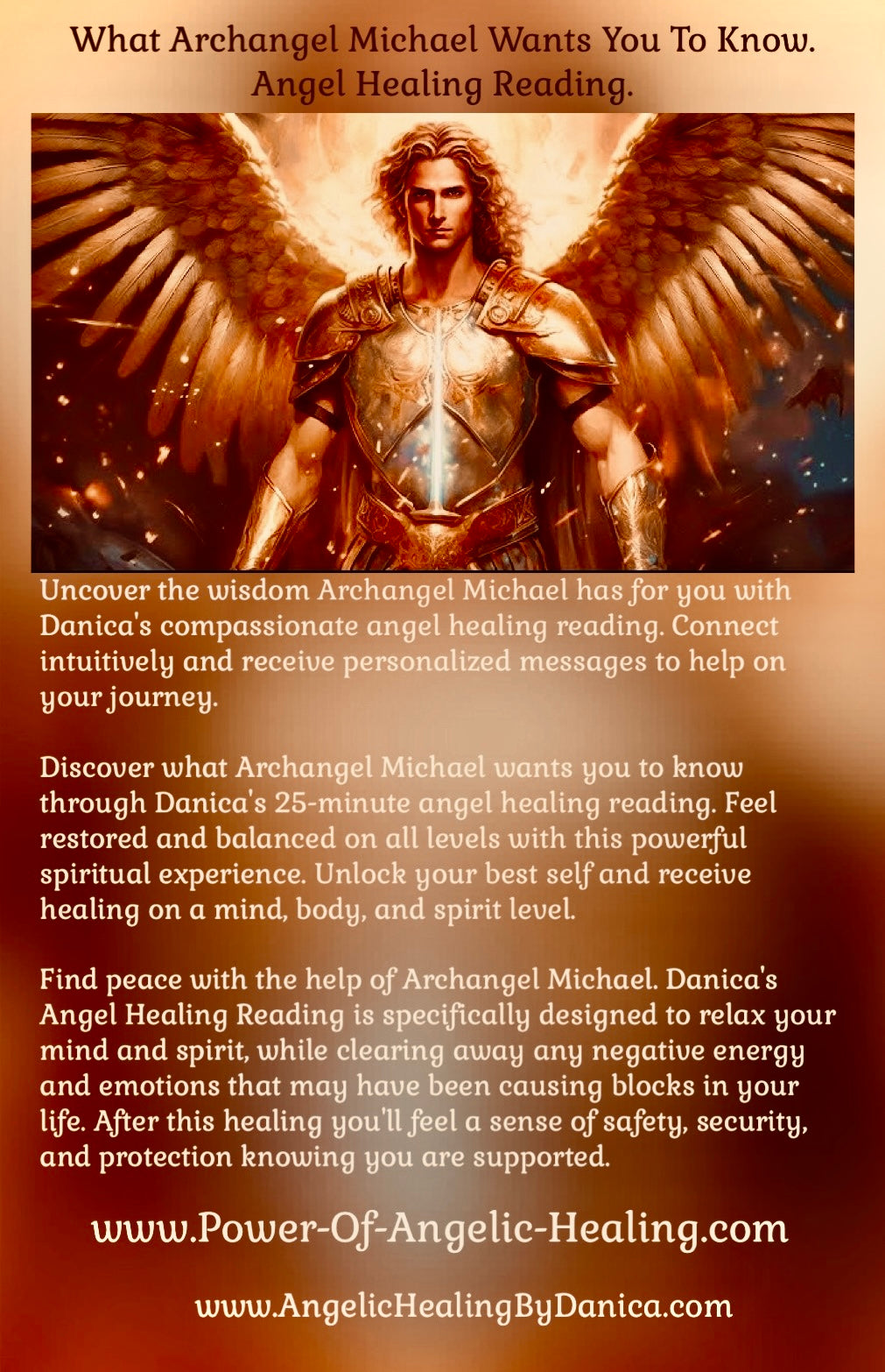 What Archangel Michael Wants You To Know. Angel Healing Reading ...