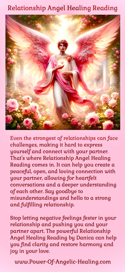 Relationship Angel Healing Reading – Power Of Angelic Healing