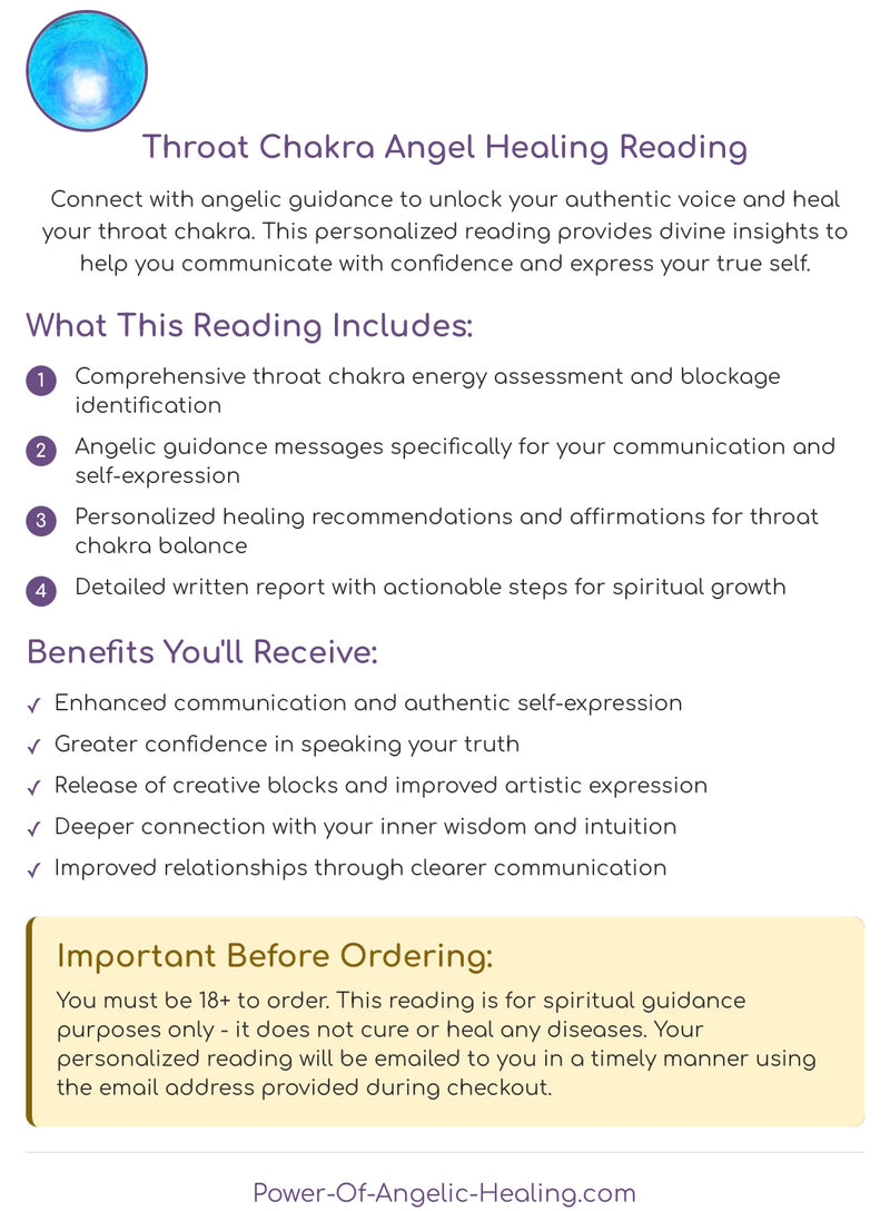 Seven Chakra Angel Healing Reading – Power Of Angelic Healing