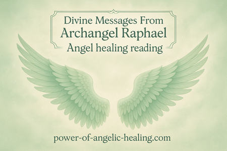 Divine Angelic Messages From Archangel Raphael. Angel Healing Reading ...